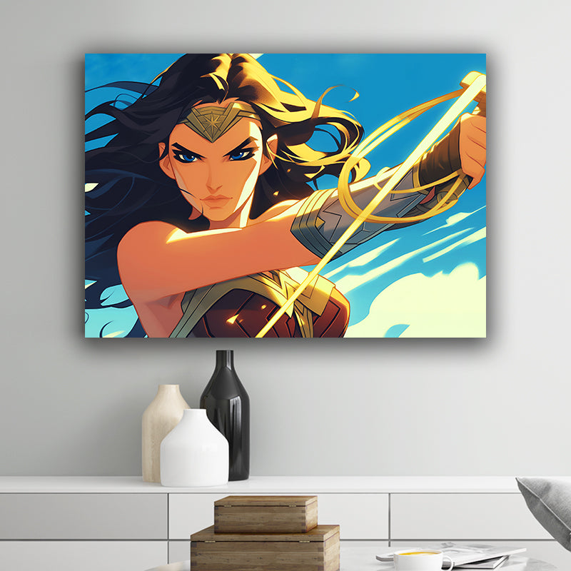 Buy Wonderwoman Landscape Poster | Roars Club