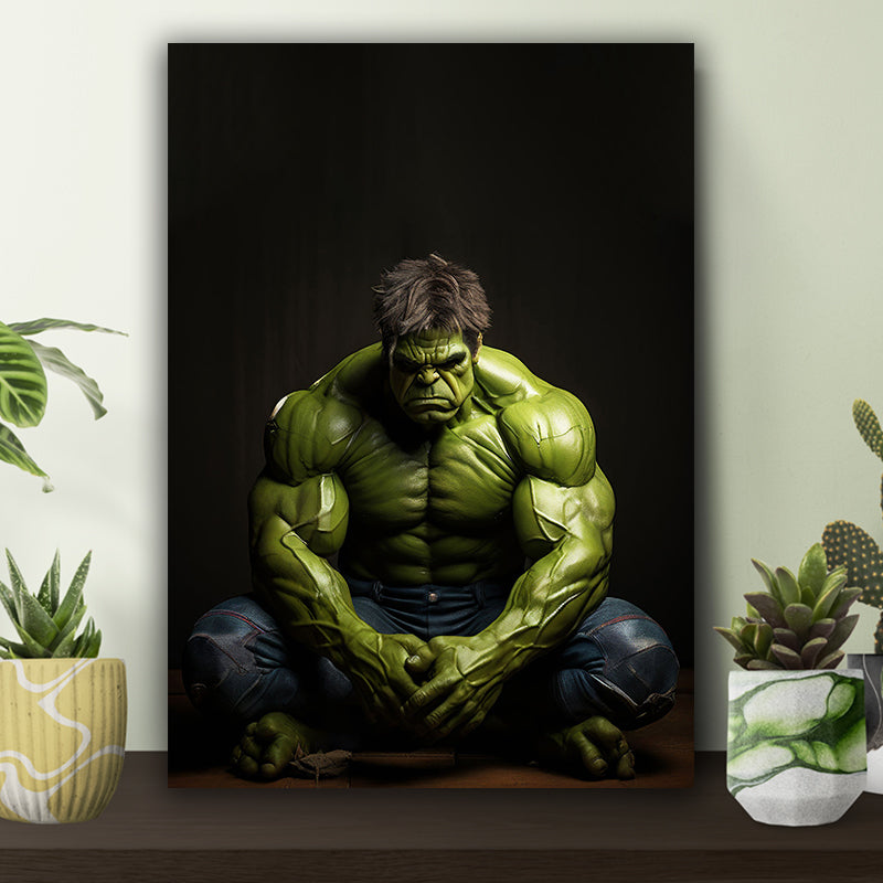 Buy Calm of Hulk Poster | Roars Club